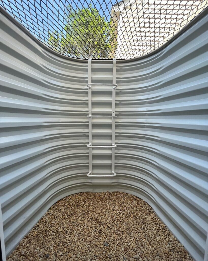 BASEMENT EGRESS LADDERS